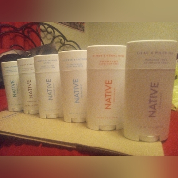 Native | Other | Nwt Native Deodorant 6 Pack With 6 Different Scents ...